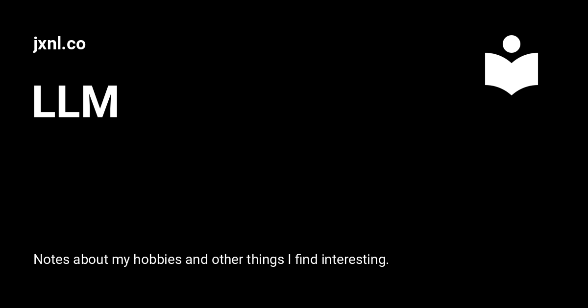 LLM - jxnl.co